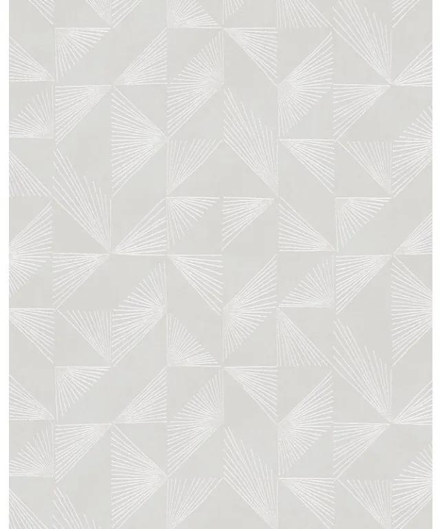 Vliesová tapeta krémová, metalická geometrická 31842 / Tapety na zeď Schöner Wohnen (0,53 x 10,05 m) Marburg