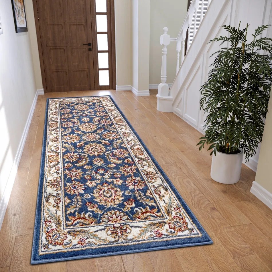 Hanse Home, Kusový koberec Luxor 105640 Reni Blue Cream, 80x120, modrá, ložnice