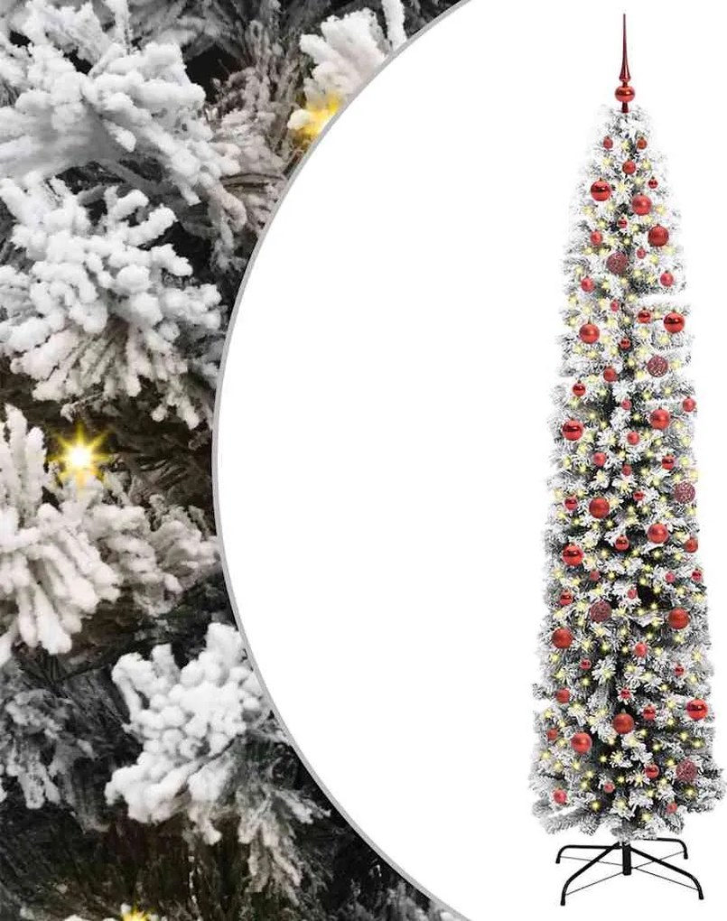Umělý vánoční stromeček Zelená 240 cm PVC, ocel a plast 3395044