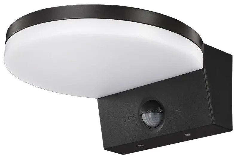 Top Light Top Light - LED Venkovní nástěnné svítidlo se senzorem LED/15W/230V IP65 černá TP1748