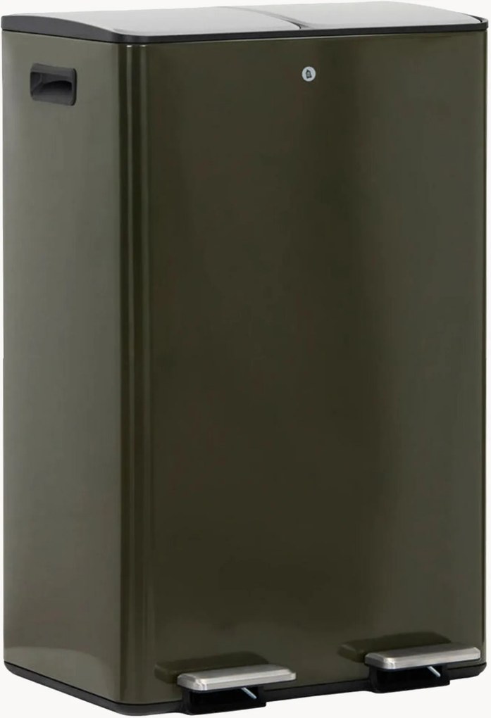 Dvojitý pedálový odpadkový koš Sort, 30 l + 30 l