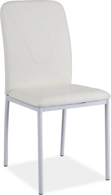 Casarredo Jídelní čalouněná židle H-623 bílá