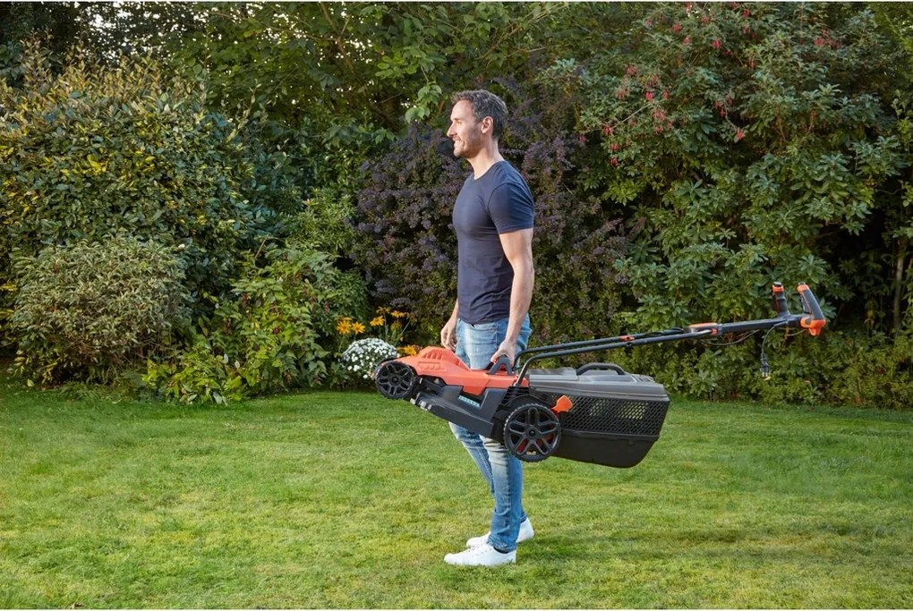 Black & Decker BEMW471ES-QS - elektrická sekačka, 1 600 W, 38 cm