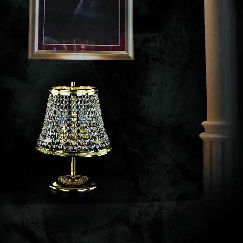 Křišťálová stolní lampa KLOTYLDA DIA 250 CE - ARTGLASS