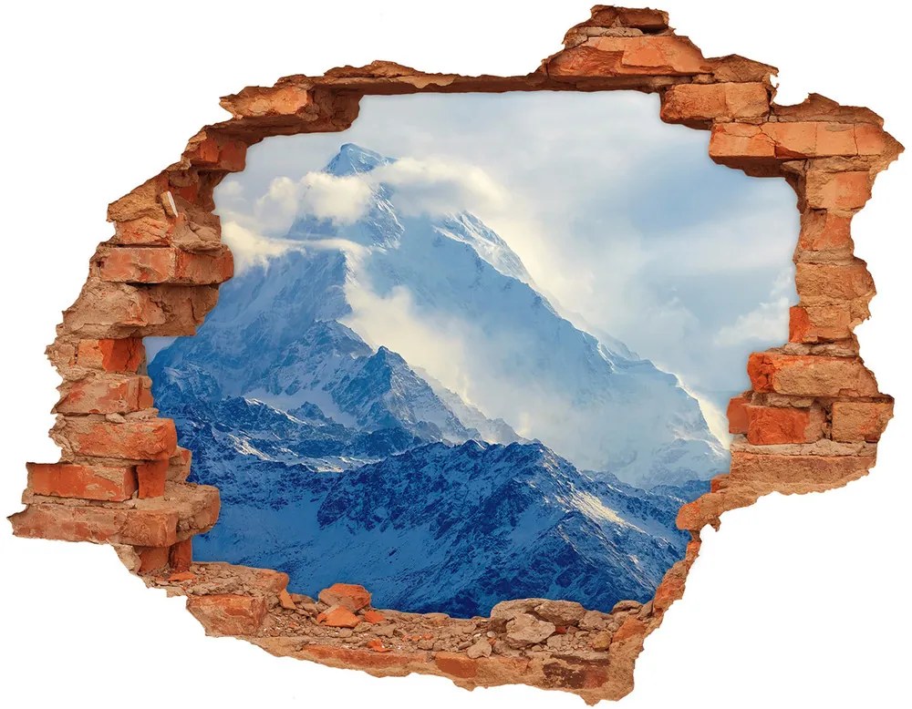 Wallmuralia Nálepka fototapeta 3D na zeď Horský štít 90x70 cm