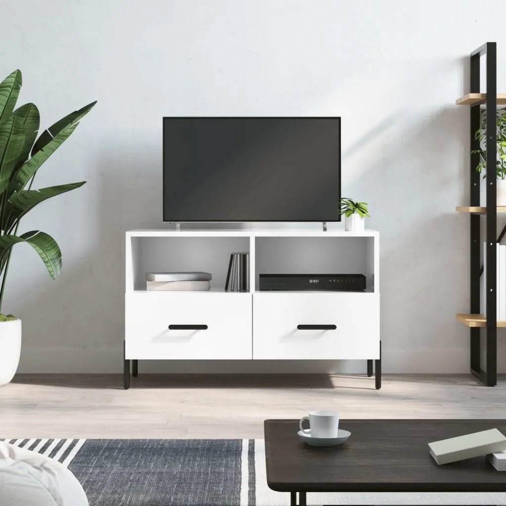 vidaXL TV skříňka 80 x 36 x 50 cm kompozitní dřevo [828980] Barva: šedá sonoma