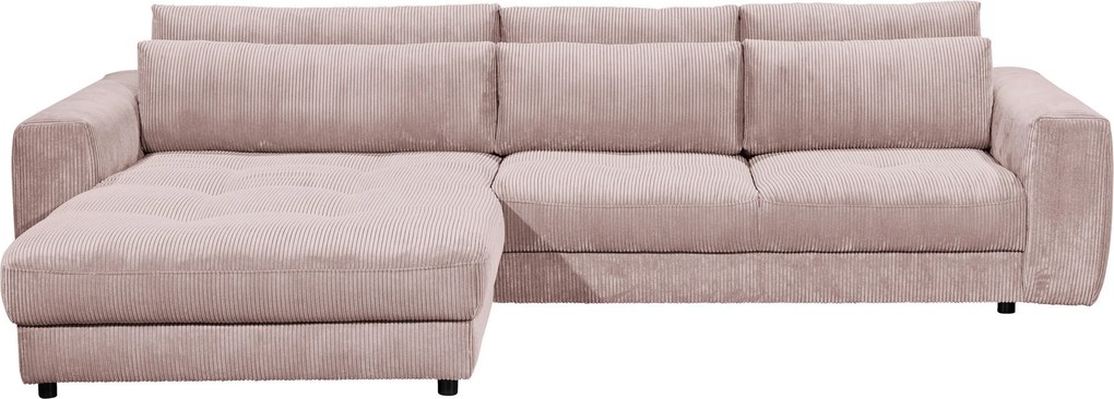 XXXLutz ROHOVÁ SEDAČKA, textil, kompozitní dřevo, světle růžová MID.YOU - Sedací soupravy - 002220033605