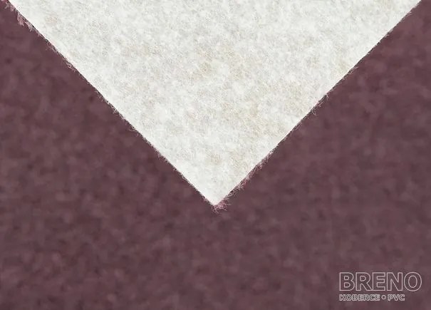 Breno Metrážový koberec LIBERTY 45 fialový, šíře 400 cm, Fialová