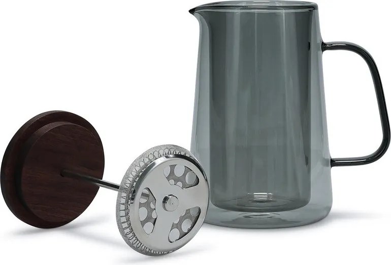 Šedá skleněná moka konvička 350 ml Luma – S|P Collection