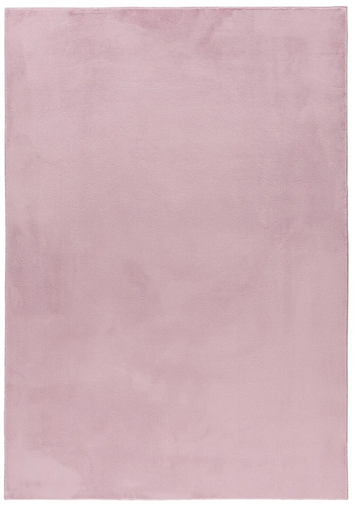 Ayyildiz, Kusový koberec Pouffy 5100 Rose, 200x290, růžová, obývací pokoj