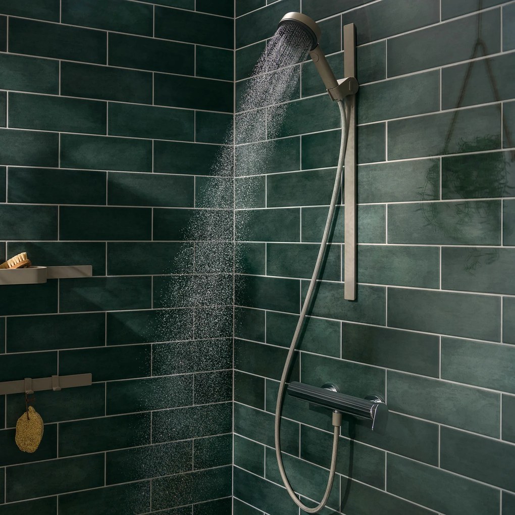 Hansgrohe Designflex Planet Edition, textilní sprchová hadice 1600 mm, sand (recyklováno), HAN-28250210