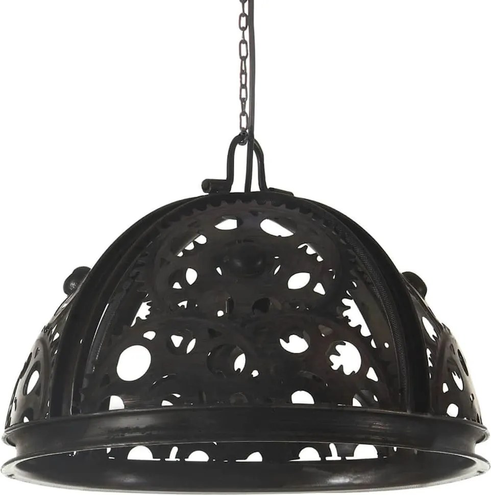 Industriální stropní svítidlo ve stylu řetězových kol 45 cm E27 323714