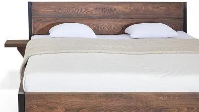 Postel Postelia STELLA Dub 160x200 - dřevěná postel z masivu o šíři 4 cm
