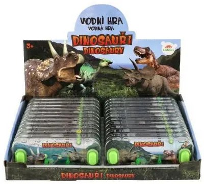 Teddies Vodní hra hlavolam dinosaurus 4 druhy