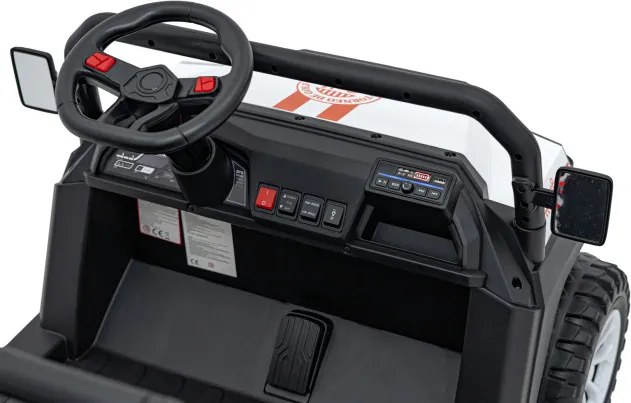 Elektrické autíčko Pick-Up Champion bílé