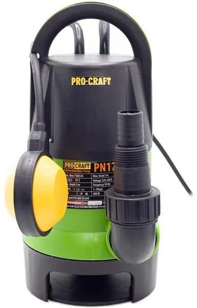 Čerpadlo ponorné PROCRAFT PN17