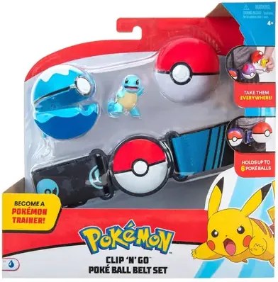 SPIN MASTER Opasek Pokémon Clip and Go Poké Ball Belt / Herní set / 2