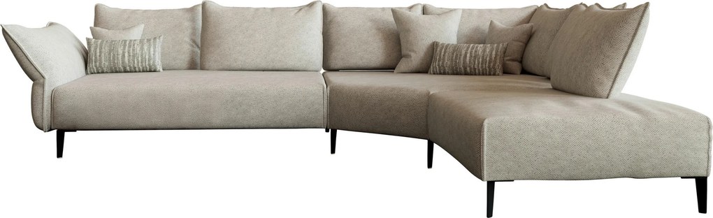 XXXLutz SEDACÍ SOUPRAVA, textil, krémová Chilliano - Sedací soupravy - 000137025662