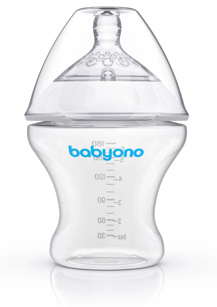 BABYONO Láhev antikoliková Natural Nursing 180 ml