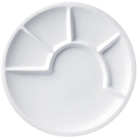 Küchenprofi Fondue talíř bílý