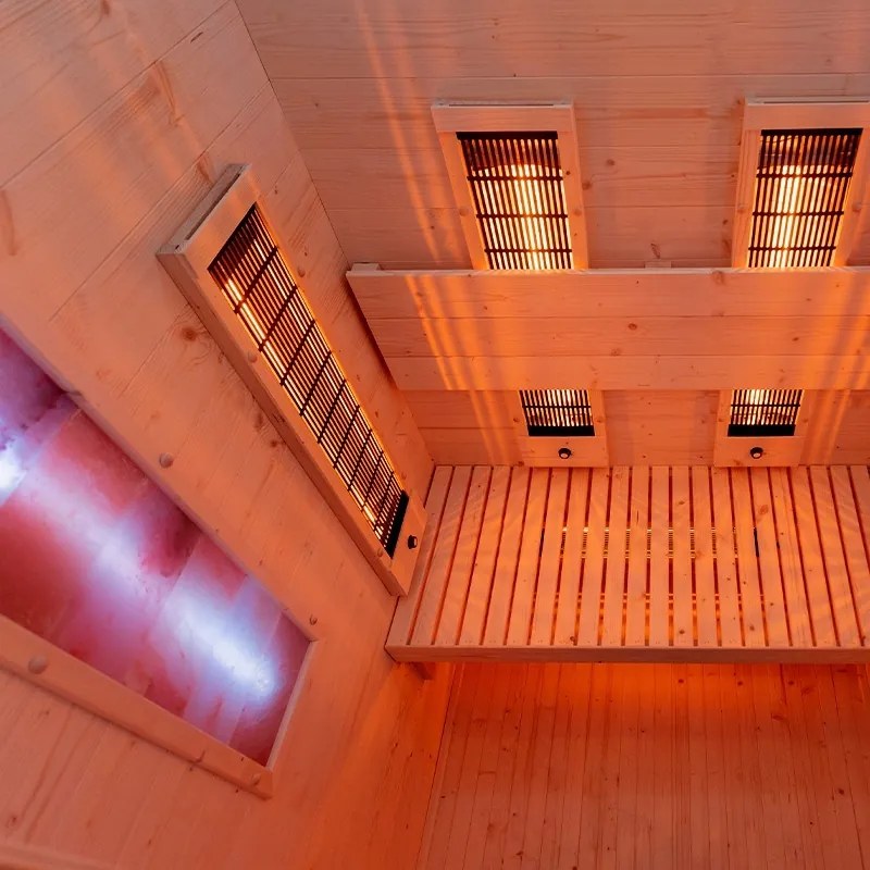 BPS-koupelny Infrasauna Relax HYD-6712 120x105, 1-2 osoby