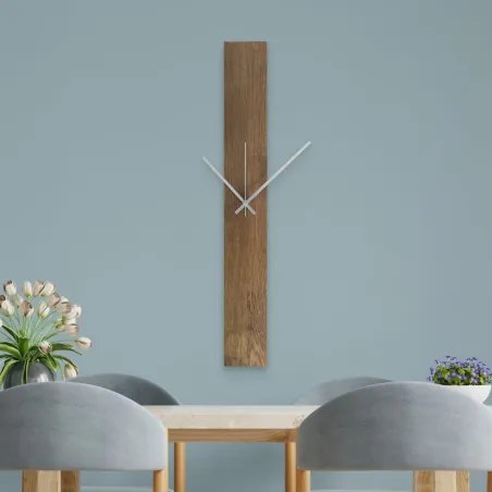 Elegantní dřevěné nástěnné hodiny černý I SENTOP MAS019-TERRA