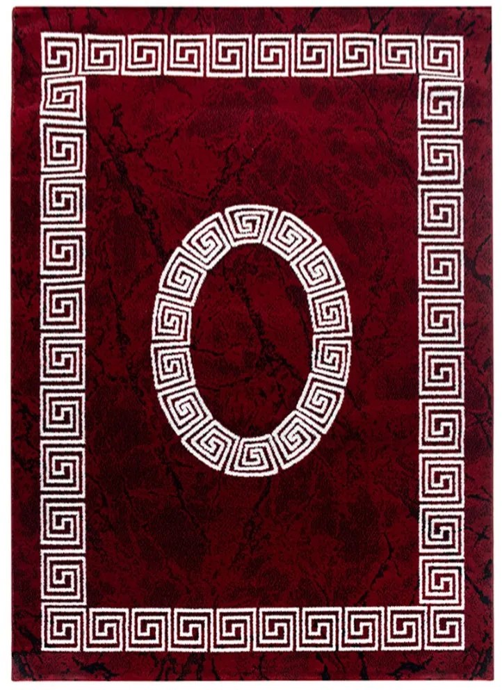 Ayyildiz, Kusový koberec Plus 8009 red, 200x290, červená, obývací pokoj
