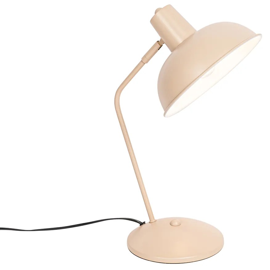 Stolní lampa retro béžová - Milou Biano.cz