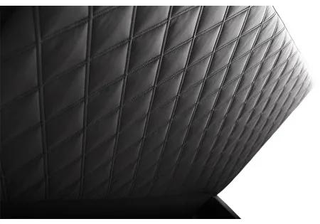 Čalouněná postel NEVADA černá rozměr 140x200