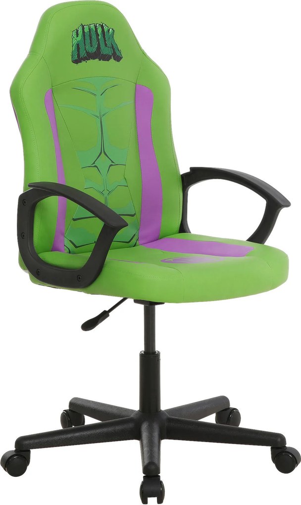 XXXLutz HERNÍ ŽIDLE, vzhled kůže, zelená, fialová, černá Marvel - Online Only kancelářské židle - 001206002101