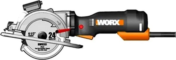 Výrobce: Worx WORX 45900437 WX437 - Kompaktní ponorná pila 800W, 120mm