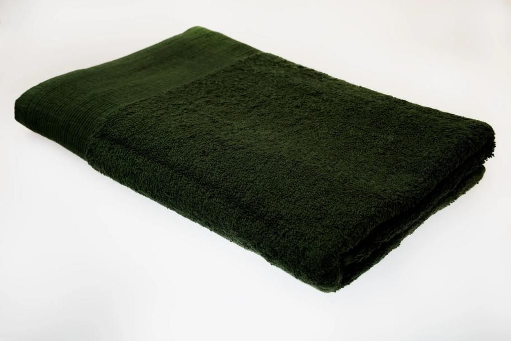 Froté ručník AQUA , 30x50 cm, smaragdově zelený