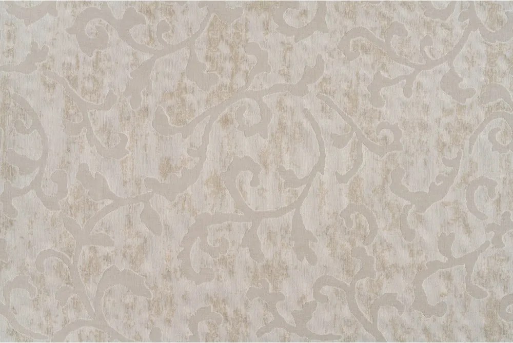 Béžová záclona 140x260 cm Baroque – Mendola Fabrics