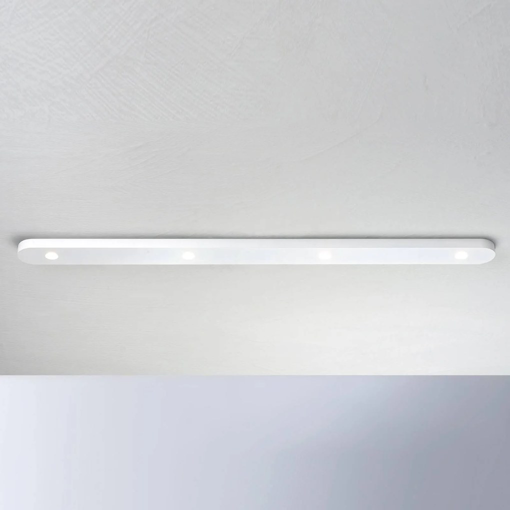 Stropní svítidlo Bopp Close LED, čtyřsvětelné, bílé