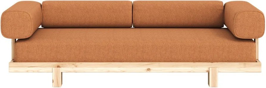 Oranžová pohovka 214 cm Stay – Karup