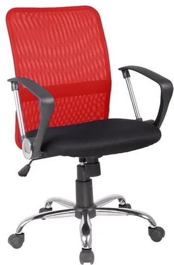 Kancelářská otočná židle Q-078 - červená