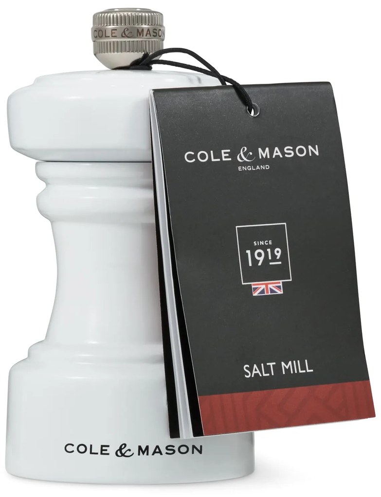 Cole&Mason Mlýnek na pepř Hoxton White Gloss Precision+