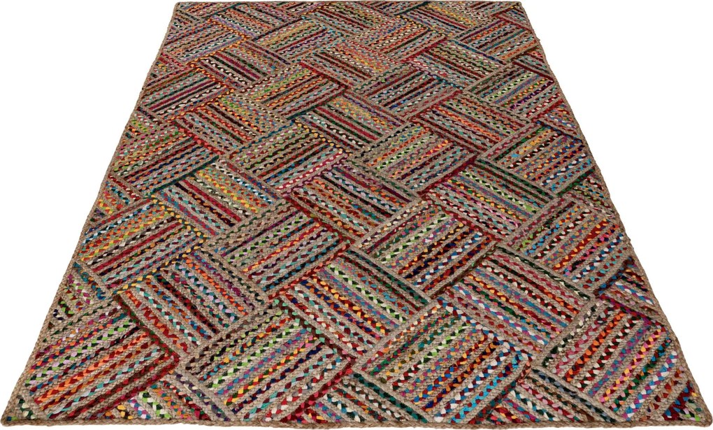 Obsession, Ručně vázaný kusový koberec My Cancun 330 Multi, 80x150, vícebarevná, chodba / předsíň