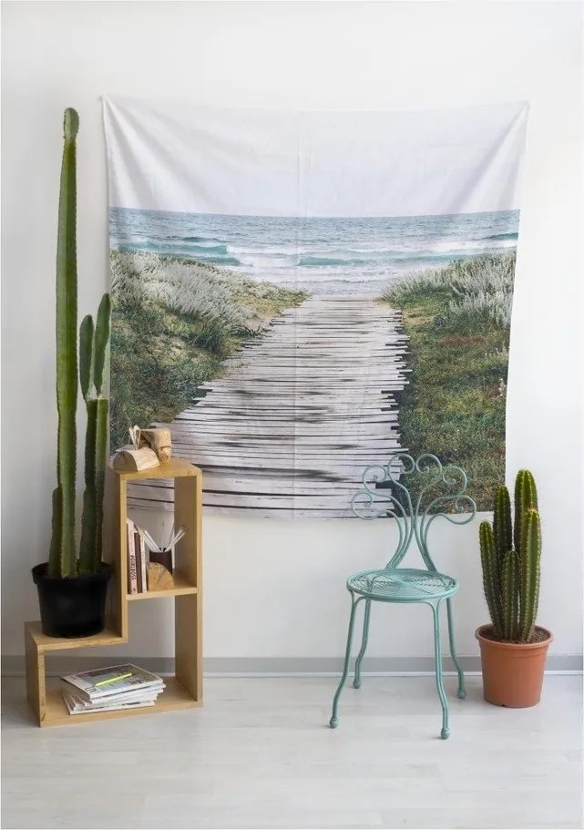 Tapisérie z mikrovlákna Really Nice Things Beach Way, 140 x 140 cm