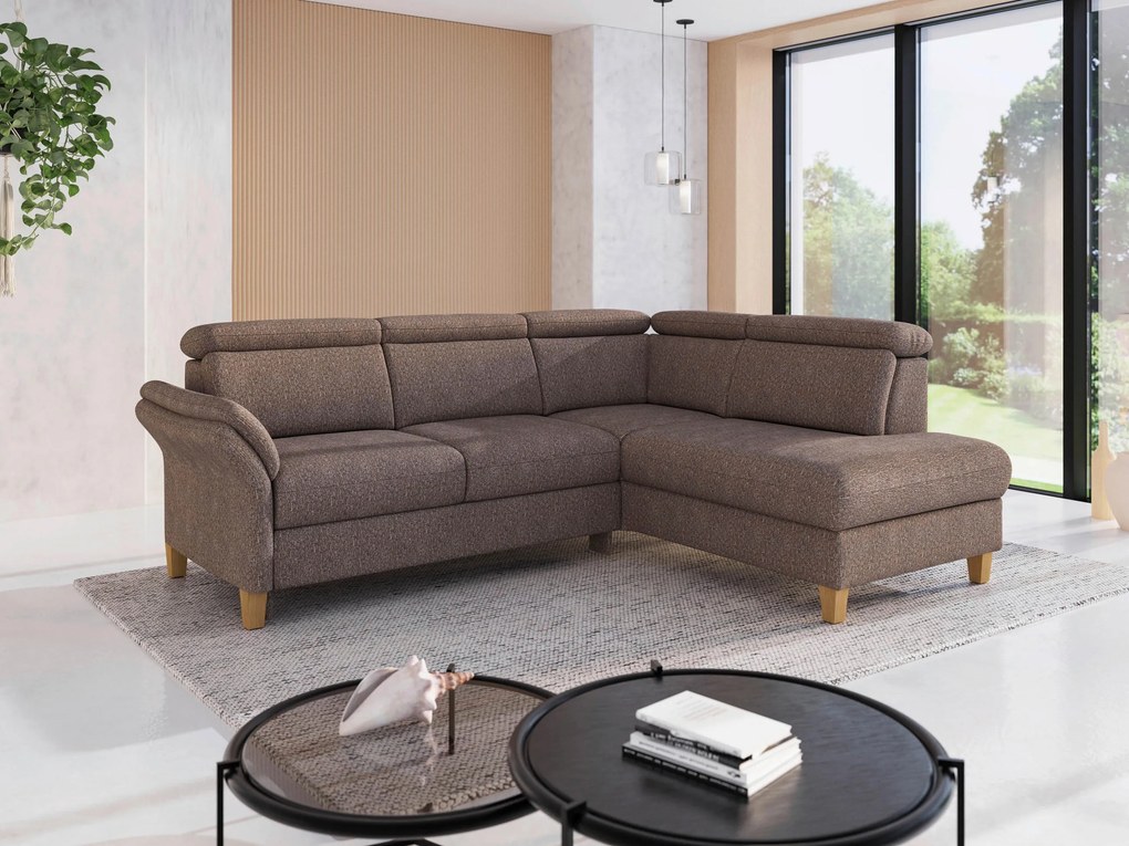 XXXLutz ROHOVÁ SEDAČKA, textil, cappuccino Sit & More - Sedací soupravy - 00014402575Q