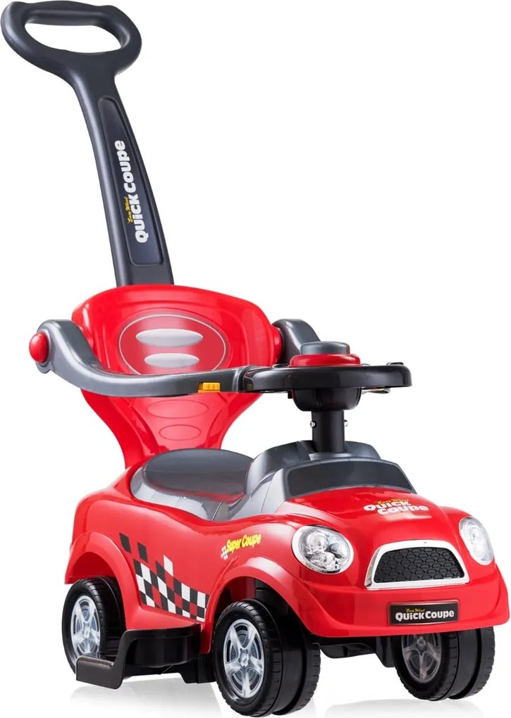 Costway 3 v 1 Push Car s odnímatelnou rukojetí a ochranným krytem