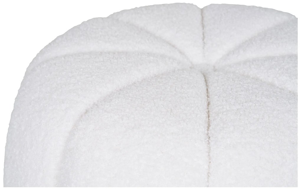 House Nordic Pouf PAISLEY bílý