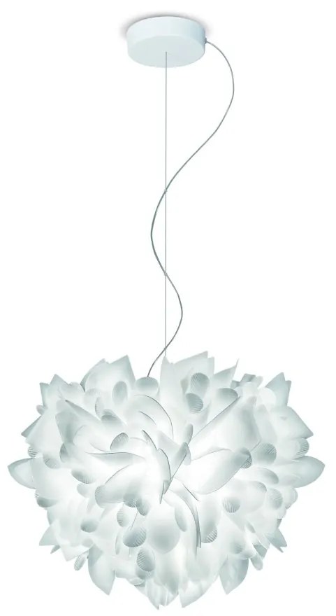 SLAMP VELSL00FLG01T00000EU Veli Foliage Large, závěsné designové svítidlo s čirým kabelem, 4x12W E27, prům. 55cm
