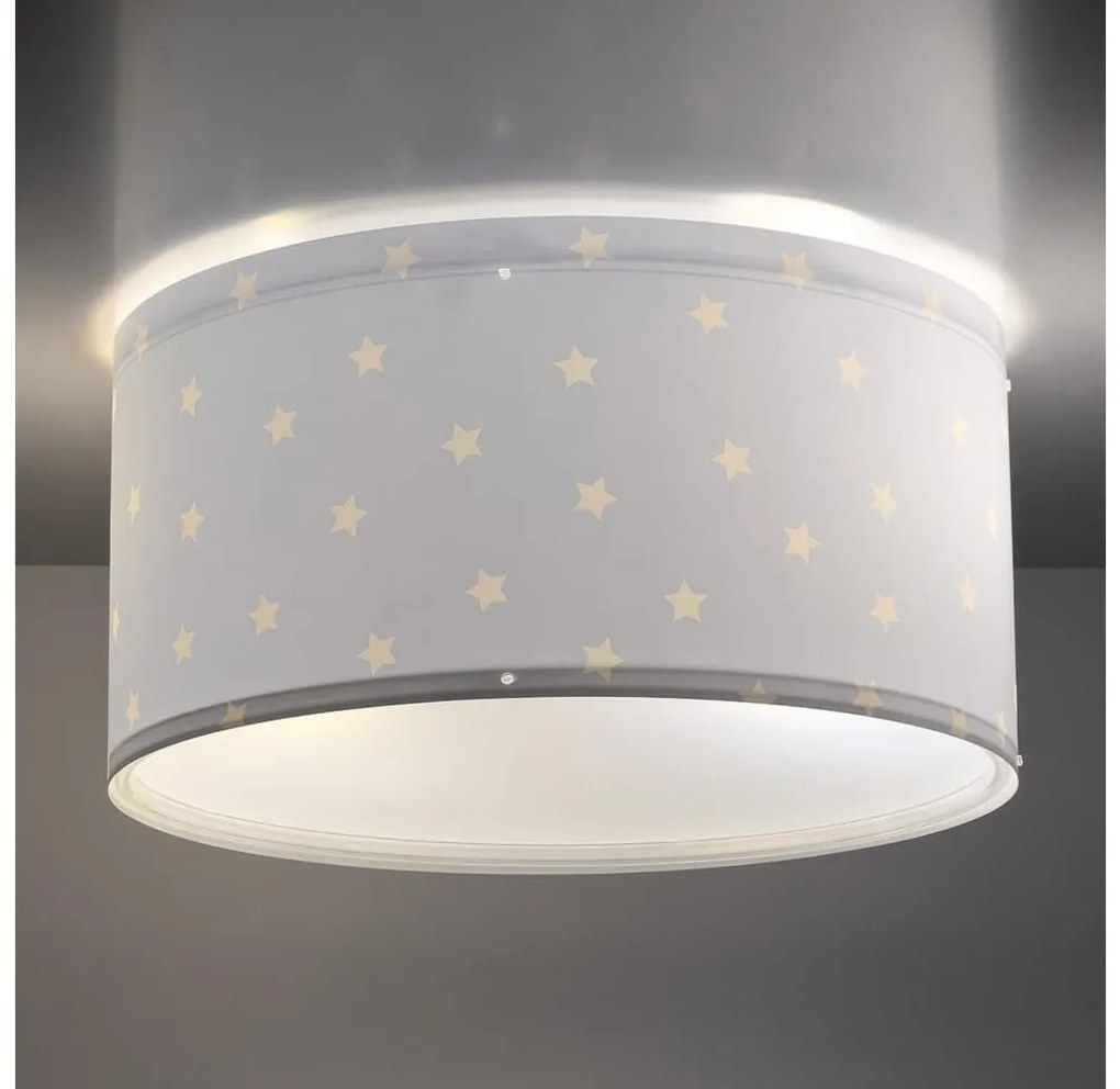 Dalber | Dalber 82216T - Dětské stropní svítidlo STAR LIGHT 2xE27/60W/230V modrá | PI535