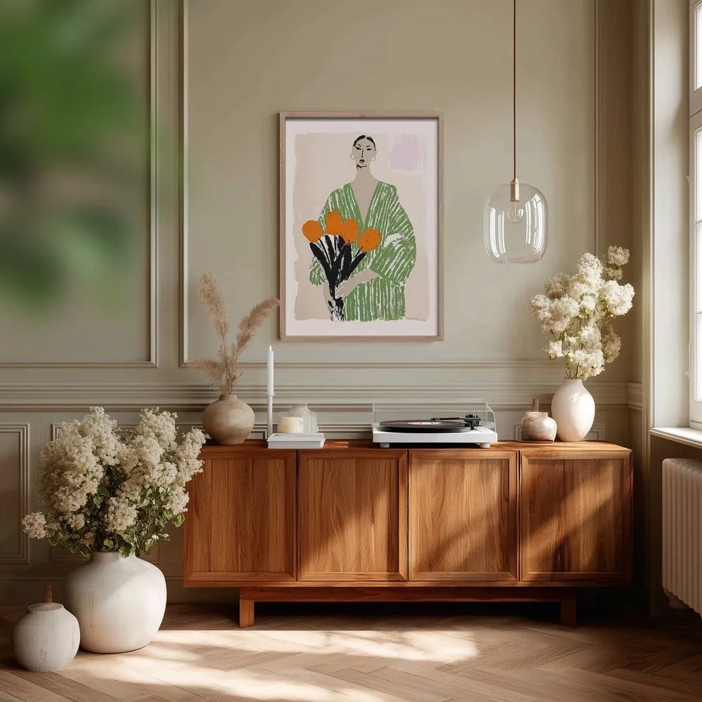 Tištěný obraz s rámem 50x70 cm Stella – Styler