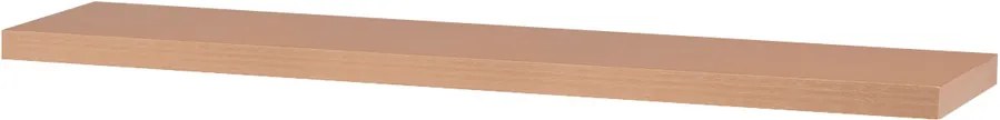 Nástěnná polička Shelfy 120 cm, buk, 120 cm