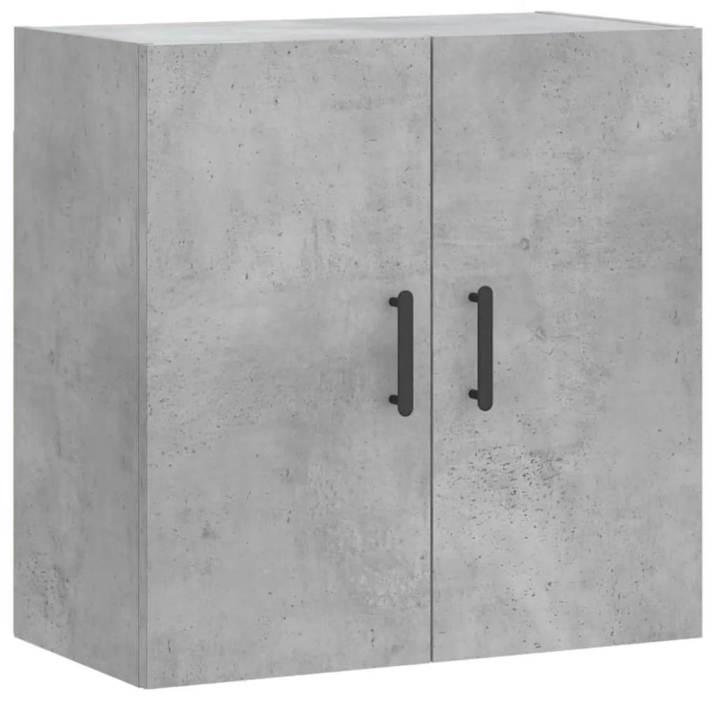 vidaXL Nástěnná skříňka betonově šedá 60 x 31 x 60 cm kompozitní dřevo