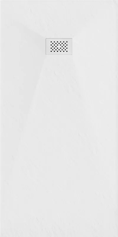 Mexen Hugo, obdélníková sprchová vanička SMC 180 x 80 cm, bílá, bílá krytka, 42108018-W