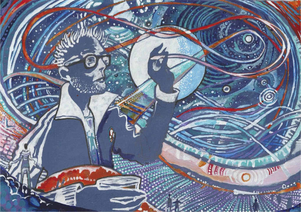 Jakub König | Shakti Rám: Bílý, Velikost: 50 x 70 cm