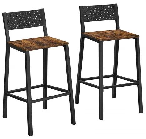 Set vysokých barových židlí 2ks LBC070B01